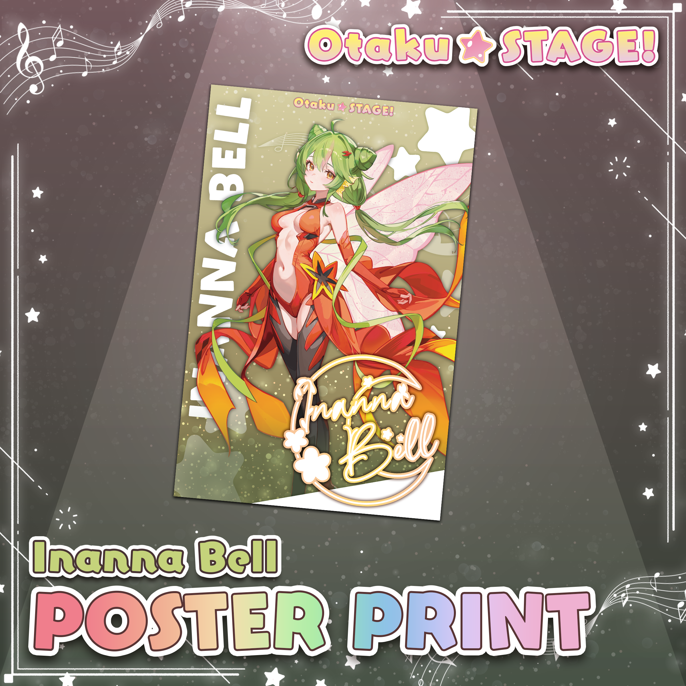 Inanna Bell : Otaku Stage Poster – Kawa Entertainment