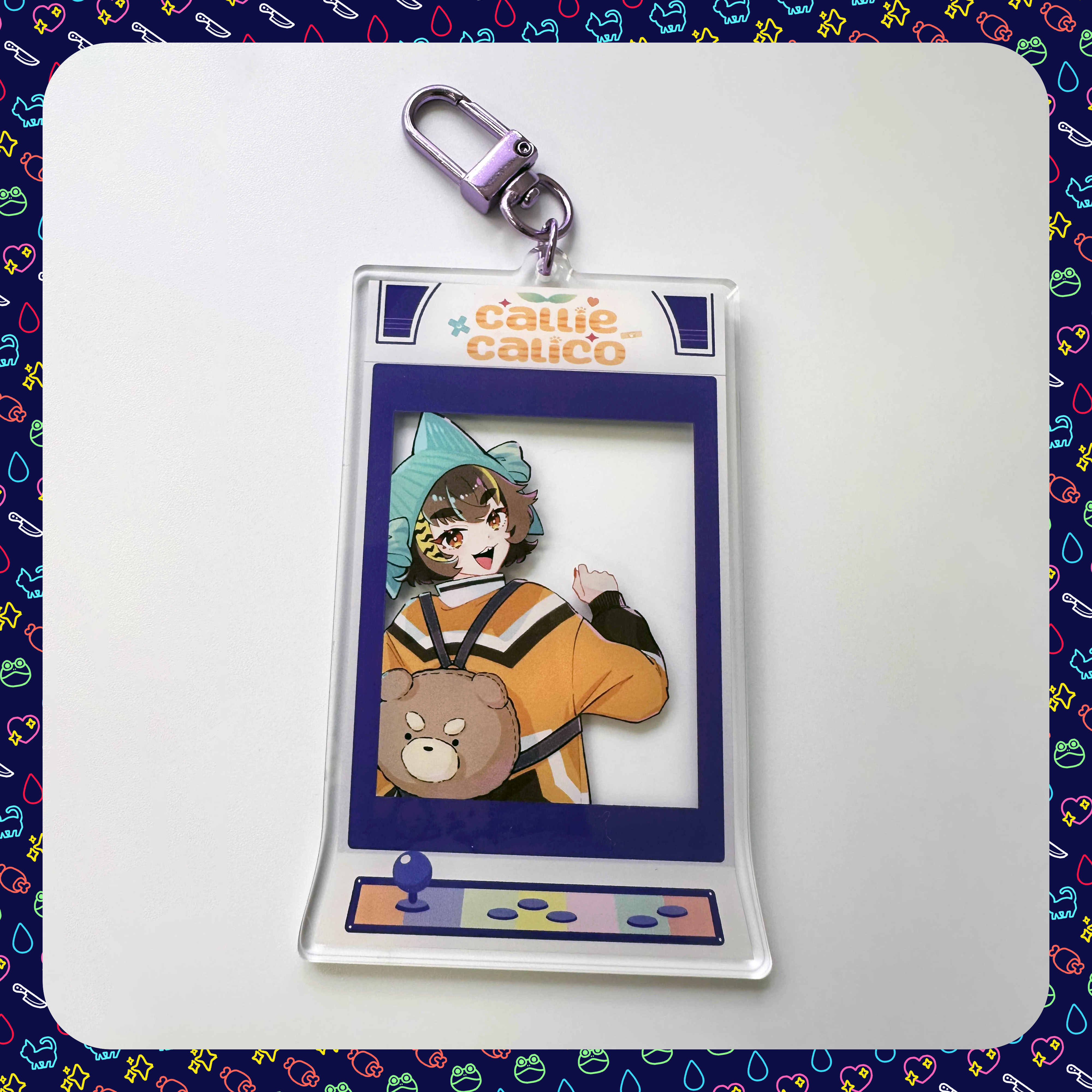 3 AM : Callie Arcade Keychain – Kawa Entertainment