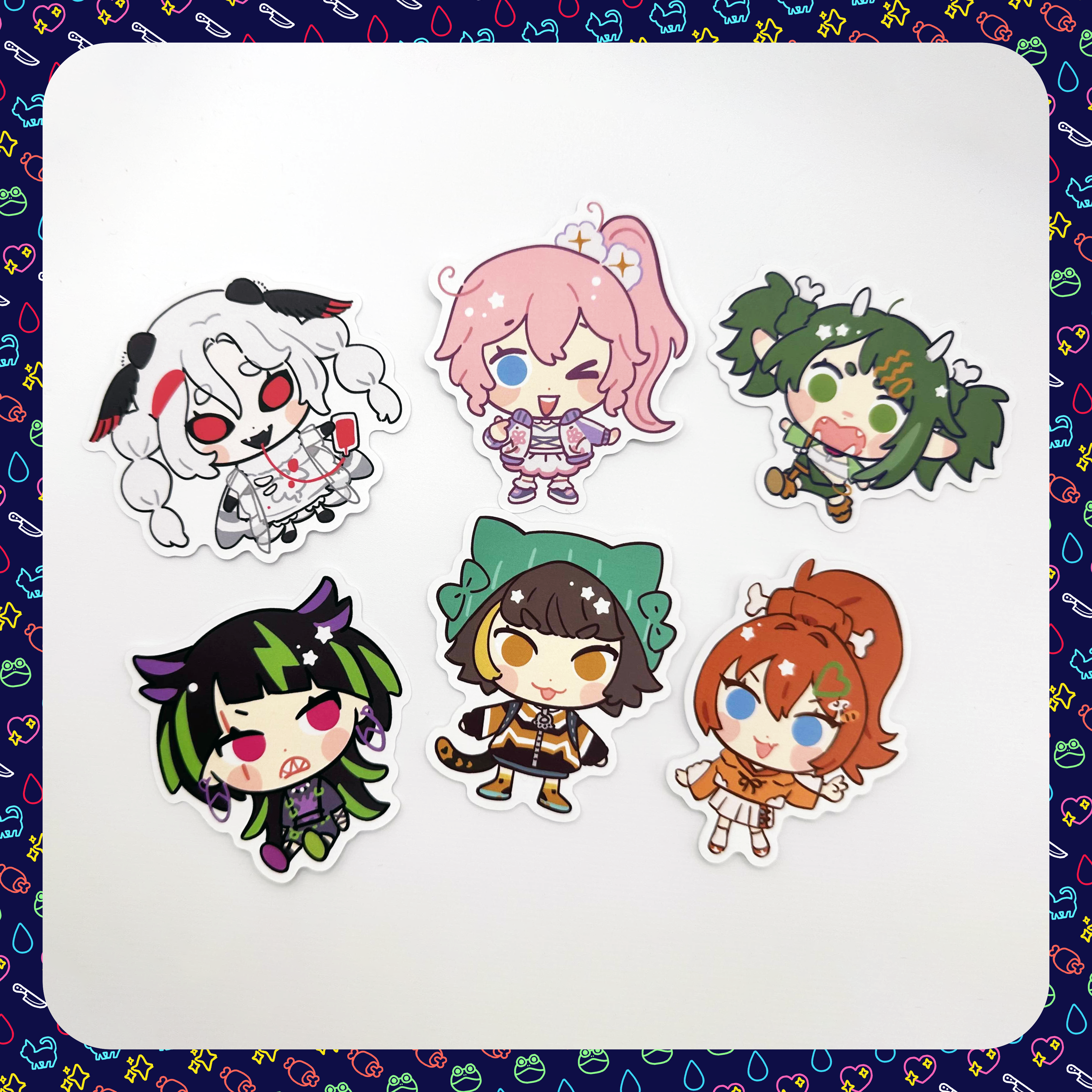 3 AM : Chibbers Sticker Set – Kawa Entertainment