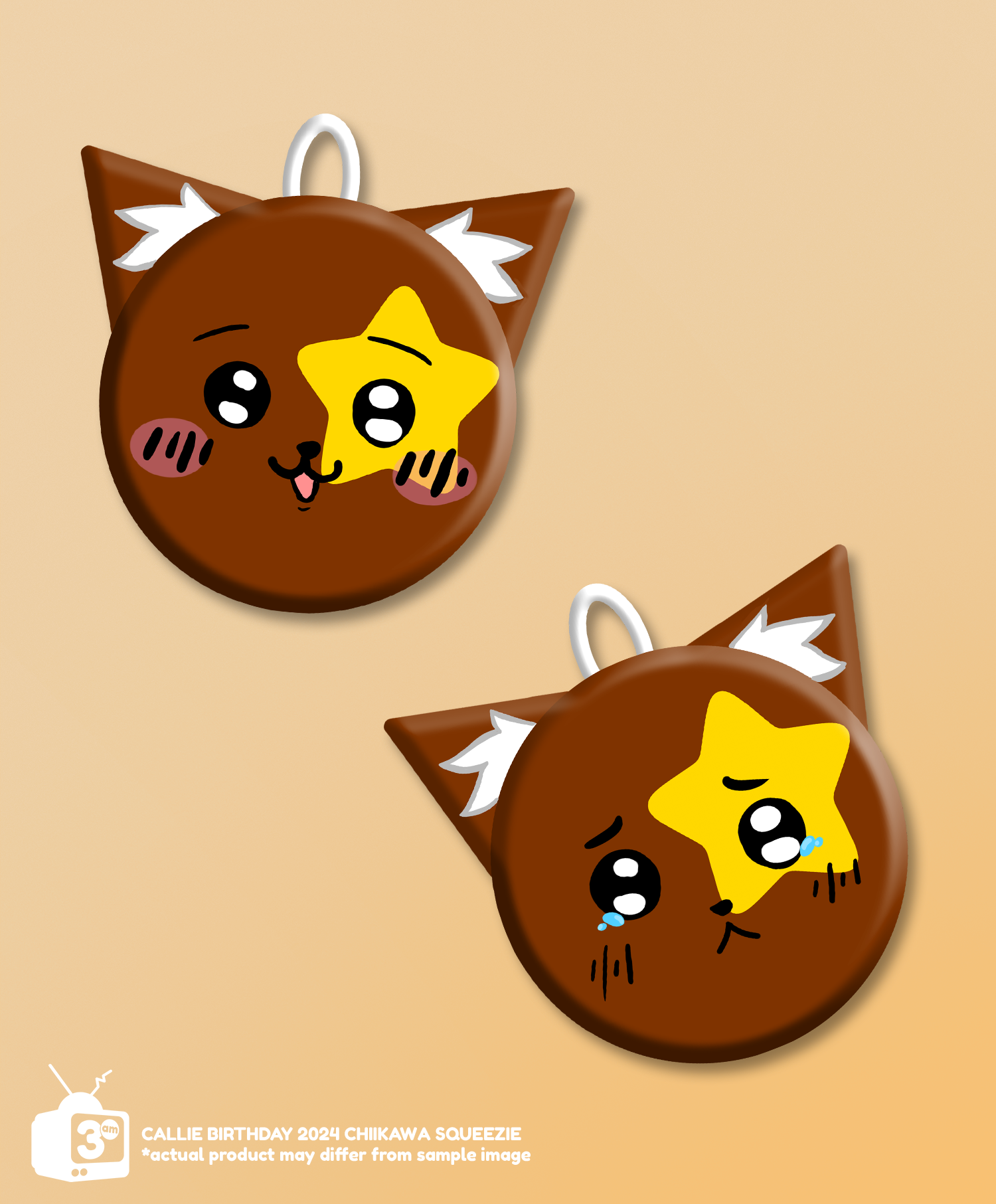 3AM : Callie Chikaba Keychain Plushie – Kawa Entertainment