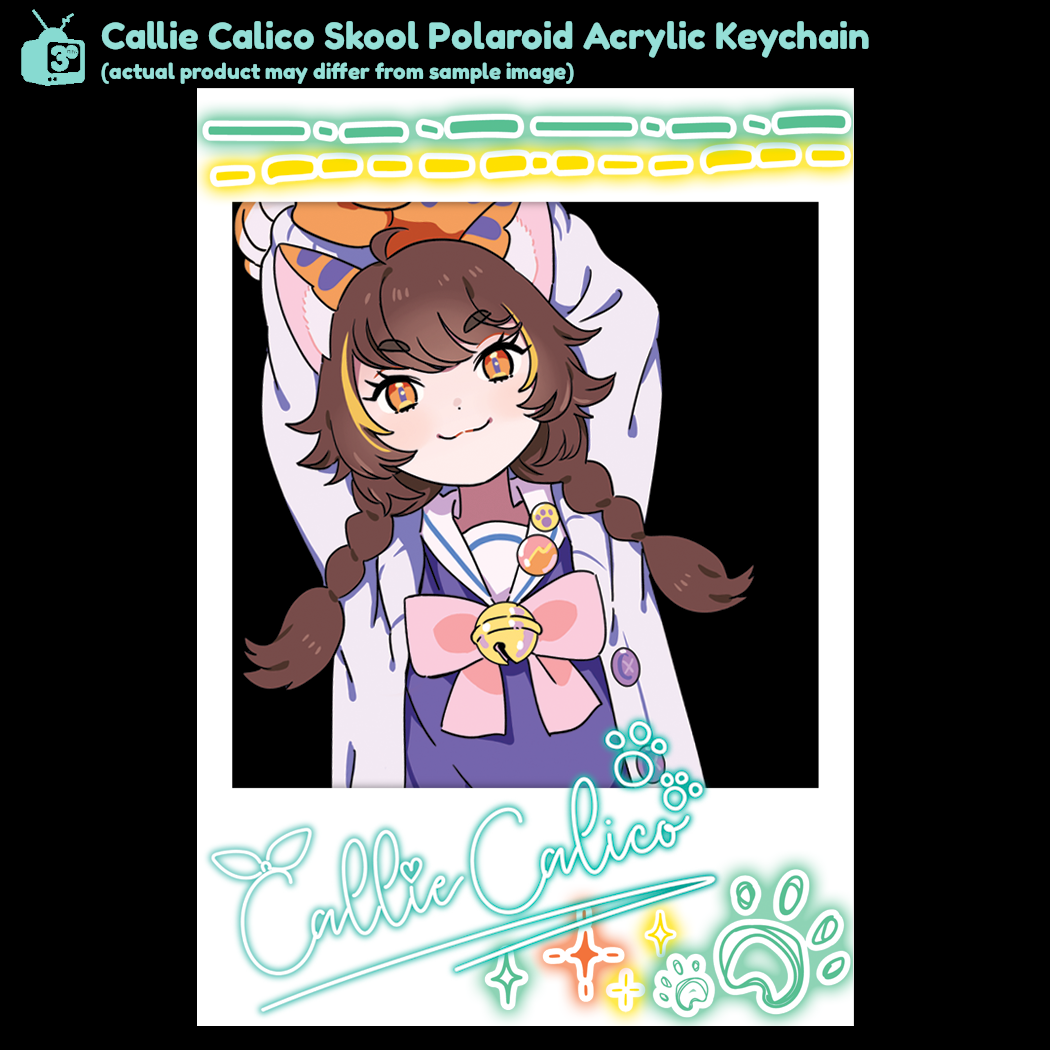 3AM : Callie Polaroid Keychain – Kawa Entertainment