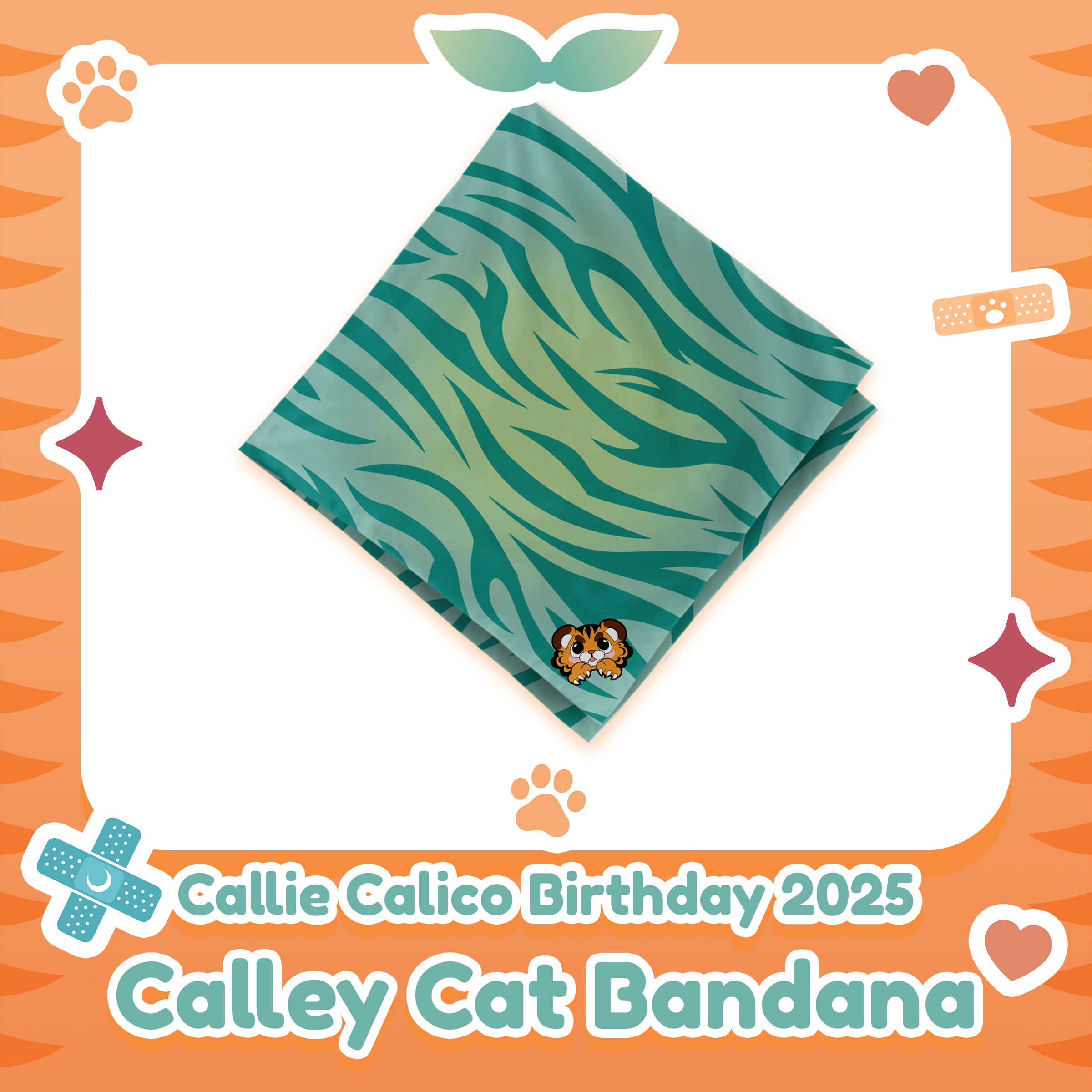Callie Calico : Calley Cat Bandana – Kawa Entertainment