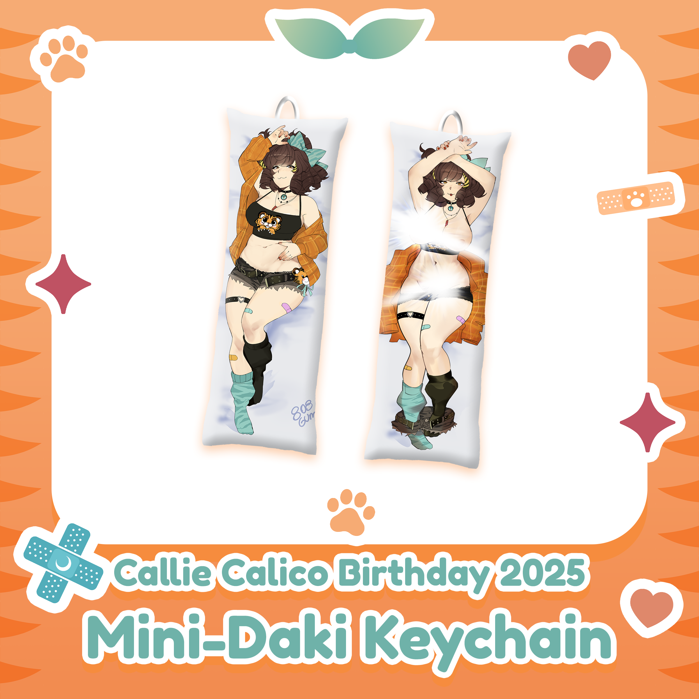 Callie Calico : Mini-Daki Keychain – Kawa Entertainment