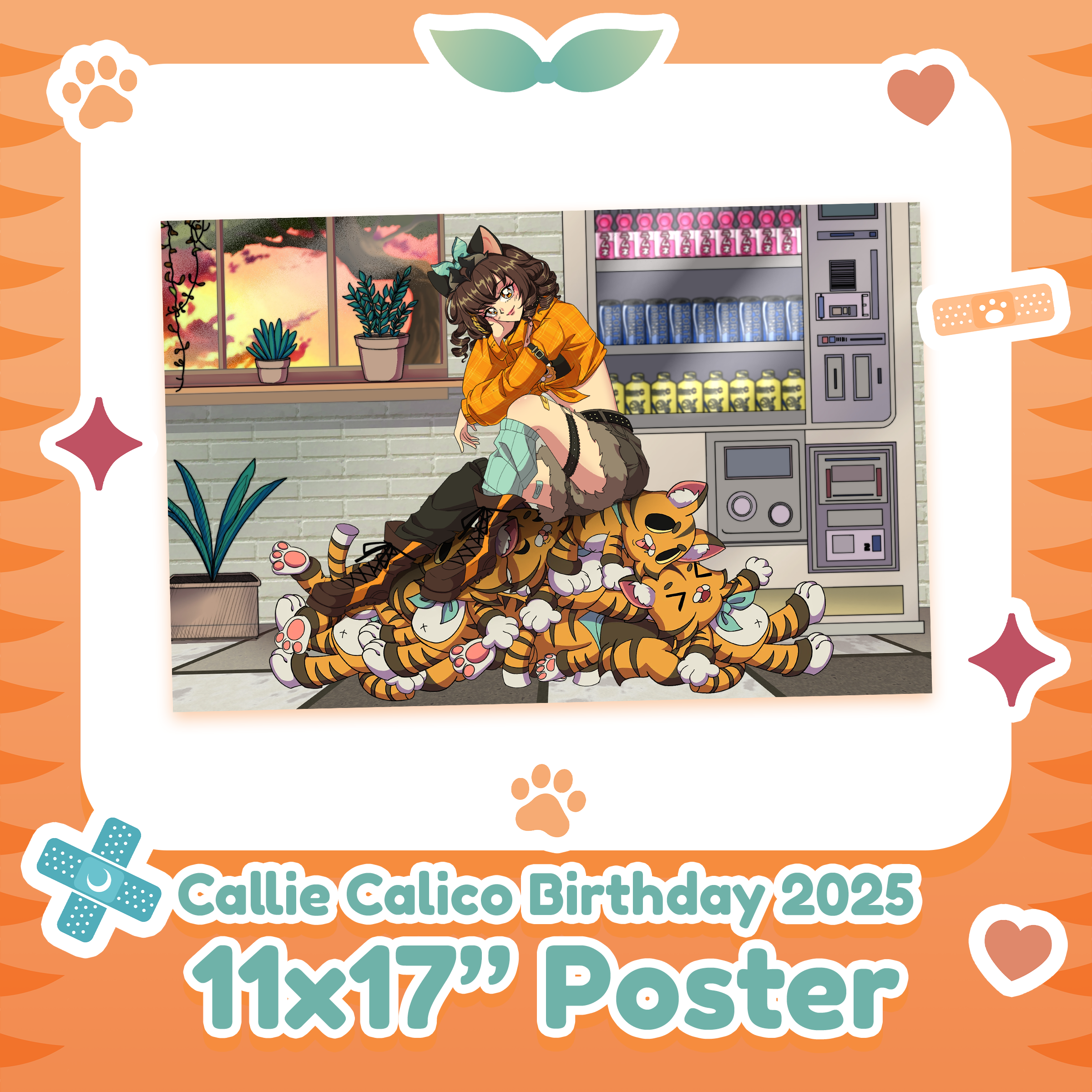 Callie Calico : 11x17" Poster Print – Kawa Entertainment