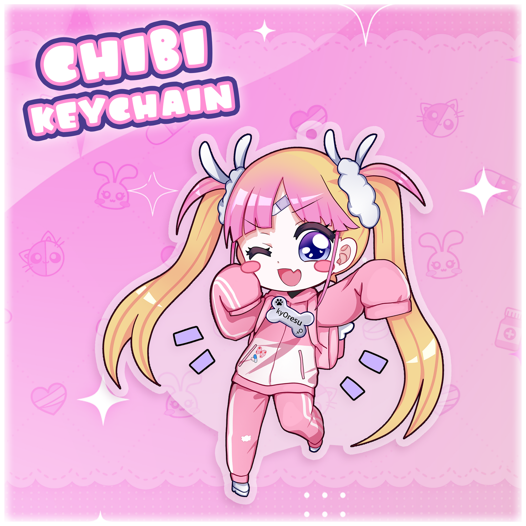 KyOresu : Chibi Keychain – Kawa Entertainment