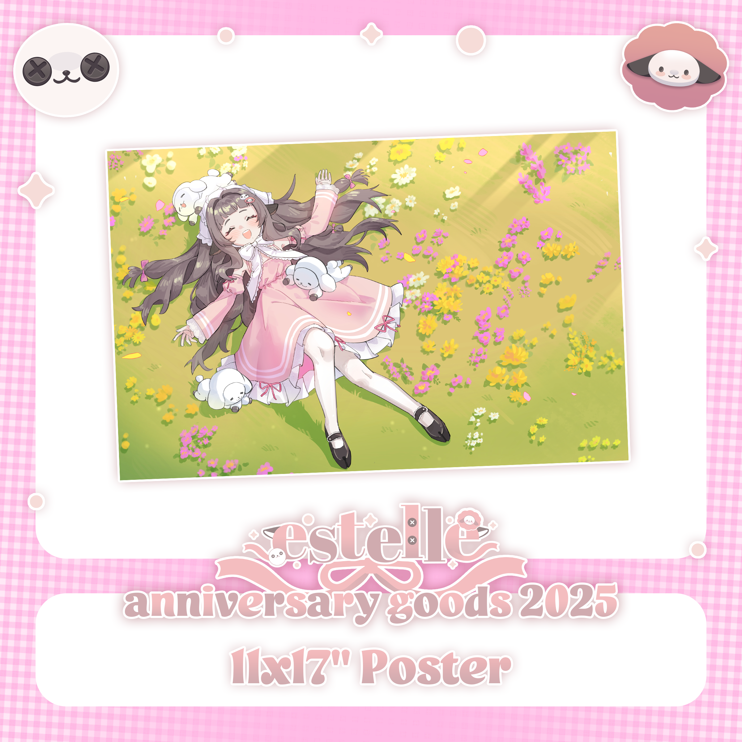Estelle : 11x17" Poster Print – Kawa Entertainment
