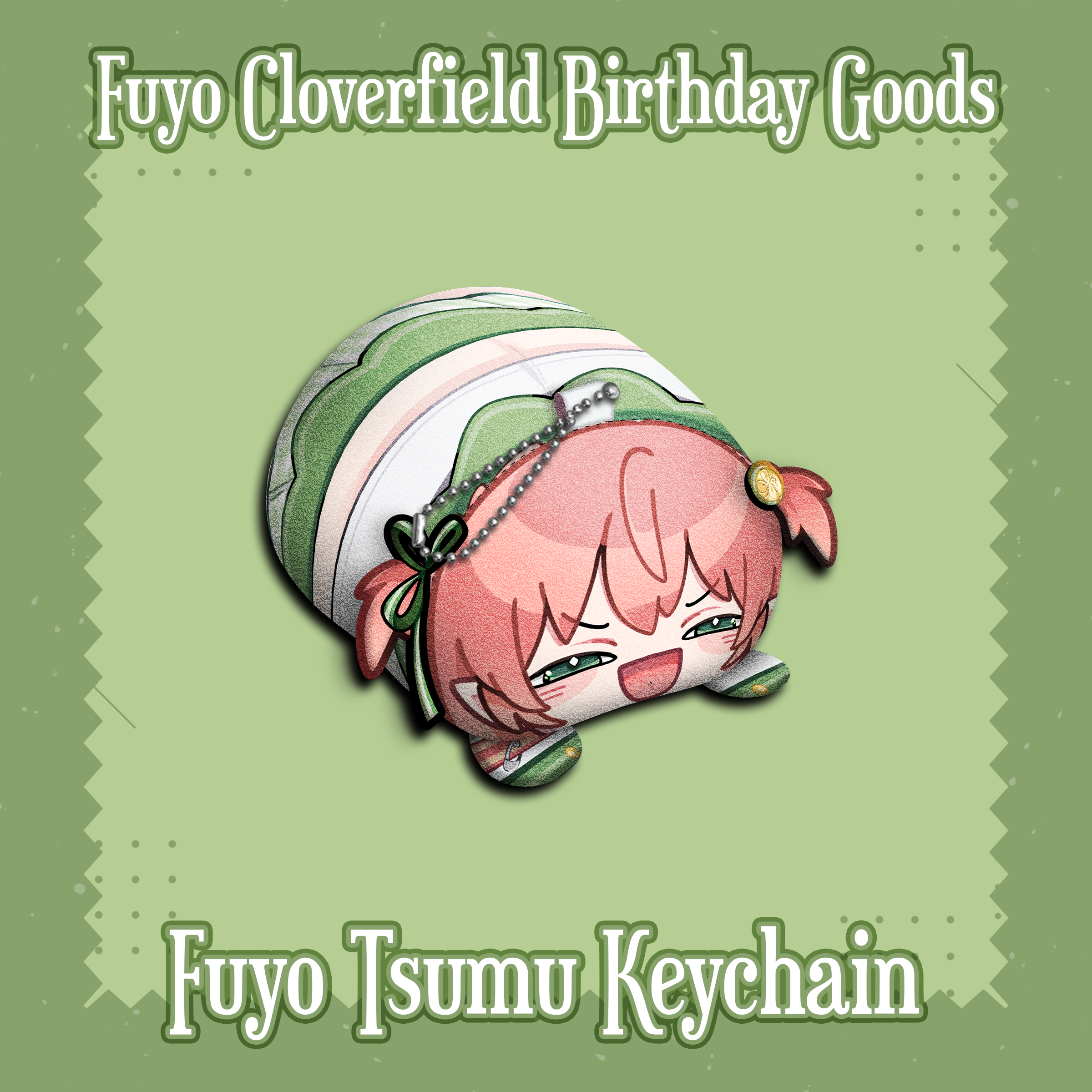 Fuyo Cloverfield : Tsumu Keychain Plush – Kawa Entertainment