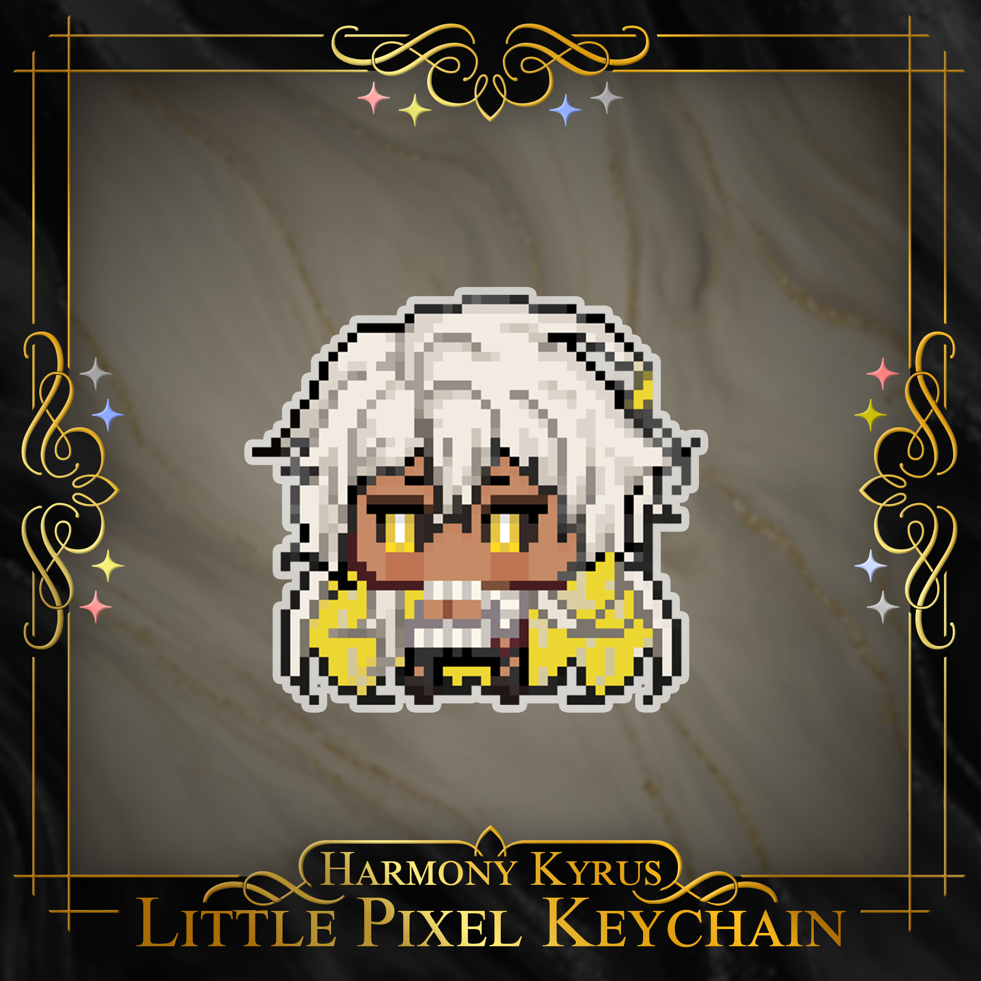 Harmony Kyrus : Little Pixel Keychain – Kawa Entertainment