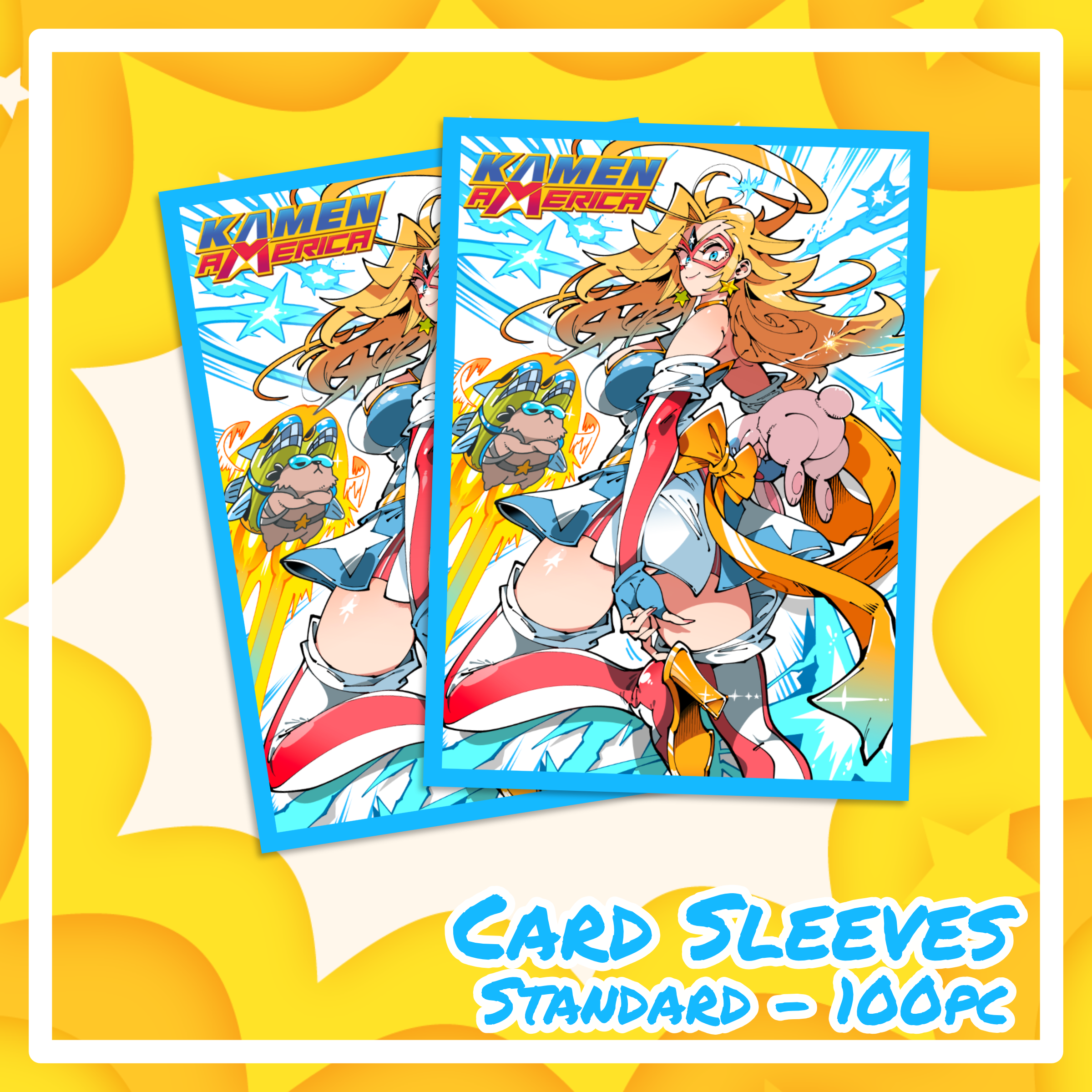 Kamen America : Card Sleeves – Kawa Entertainment