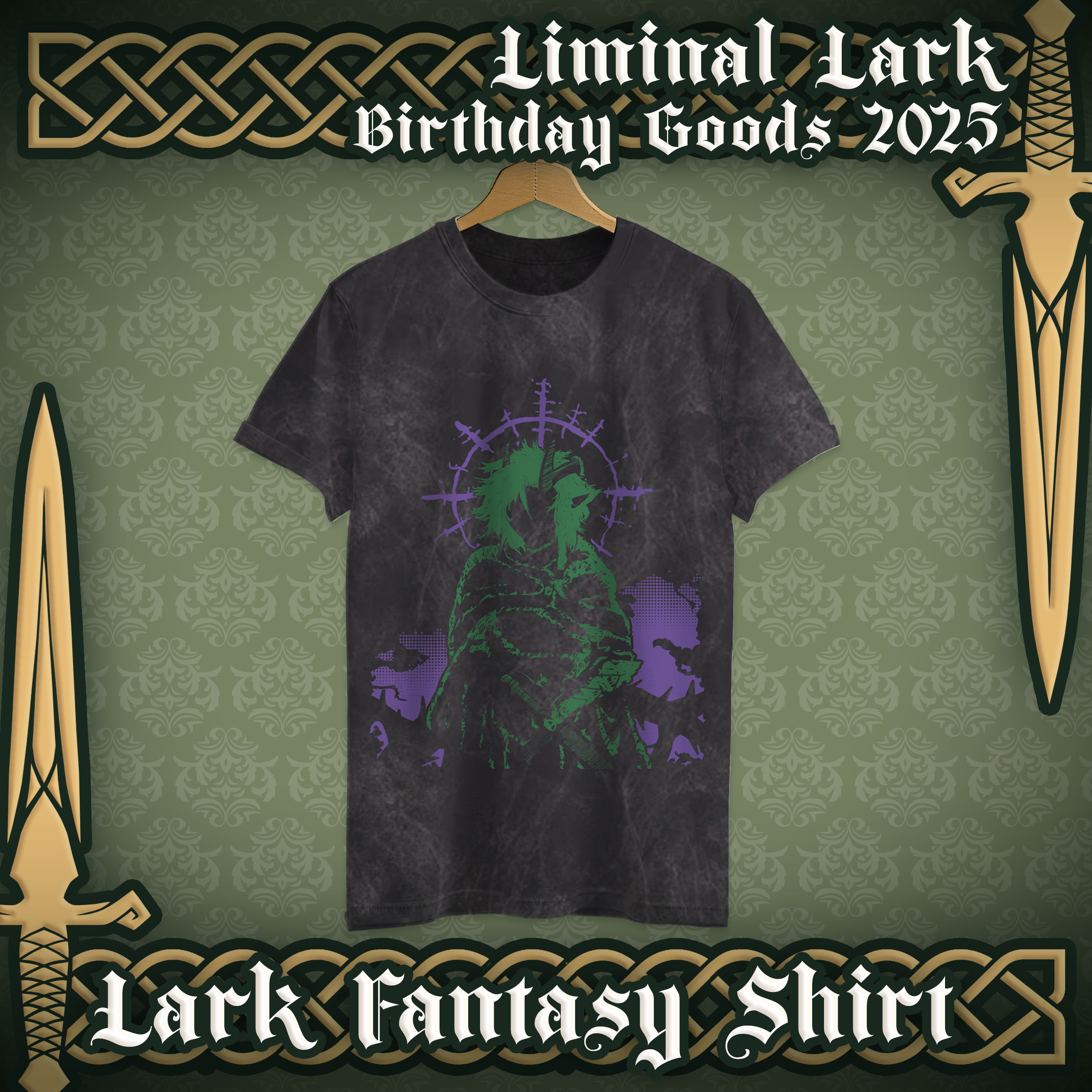 Liminal Lark : Lark Fantasy T-Shirt – Kawa Entertainment