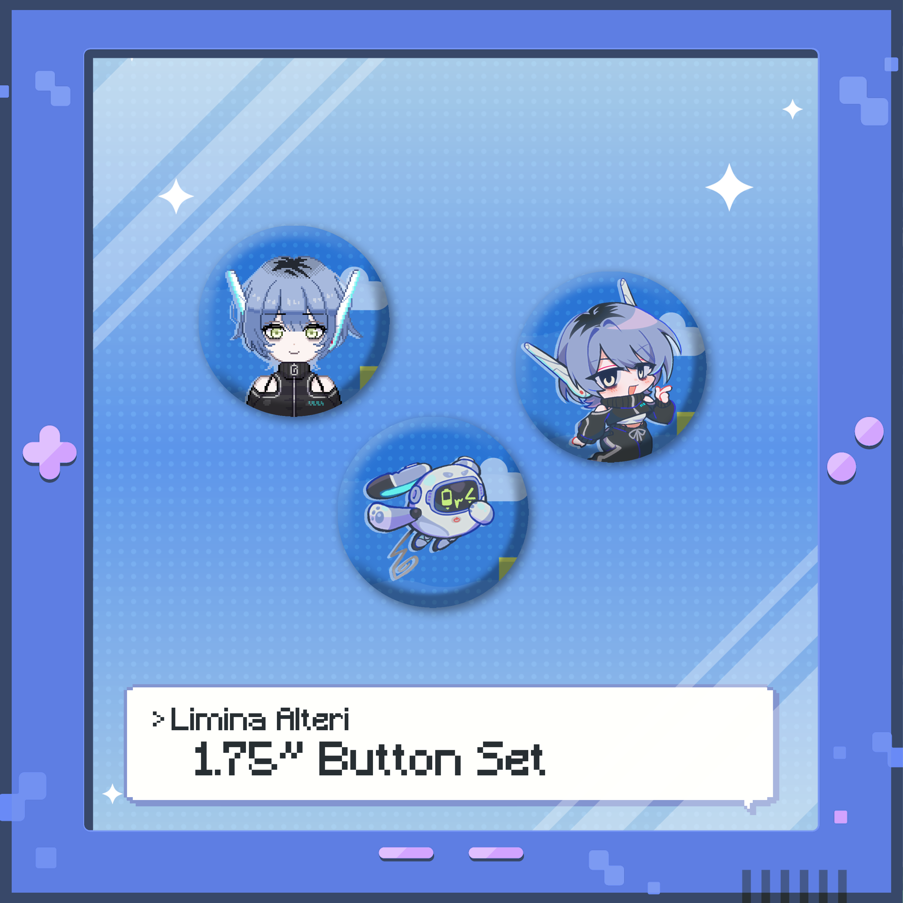 Limina Alteri : Button Set – Kawa Entertainment