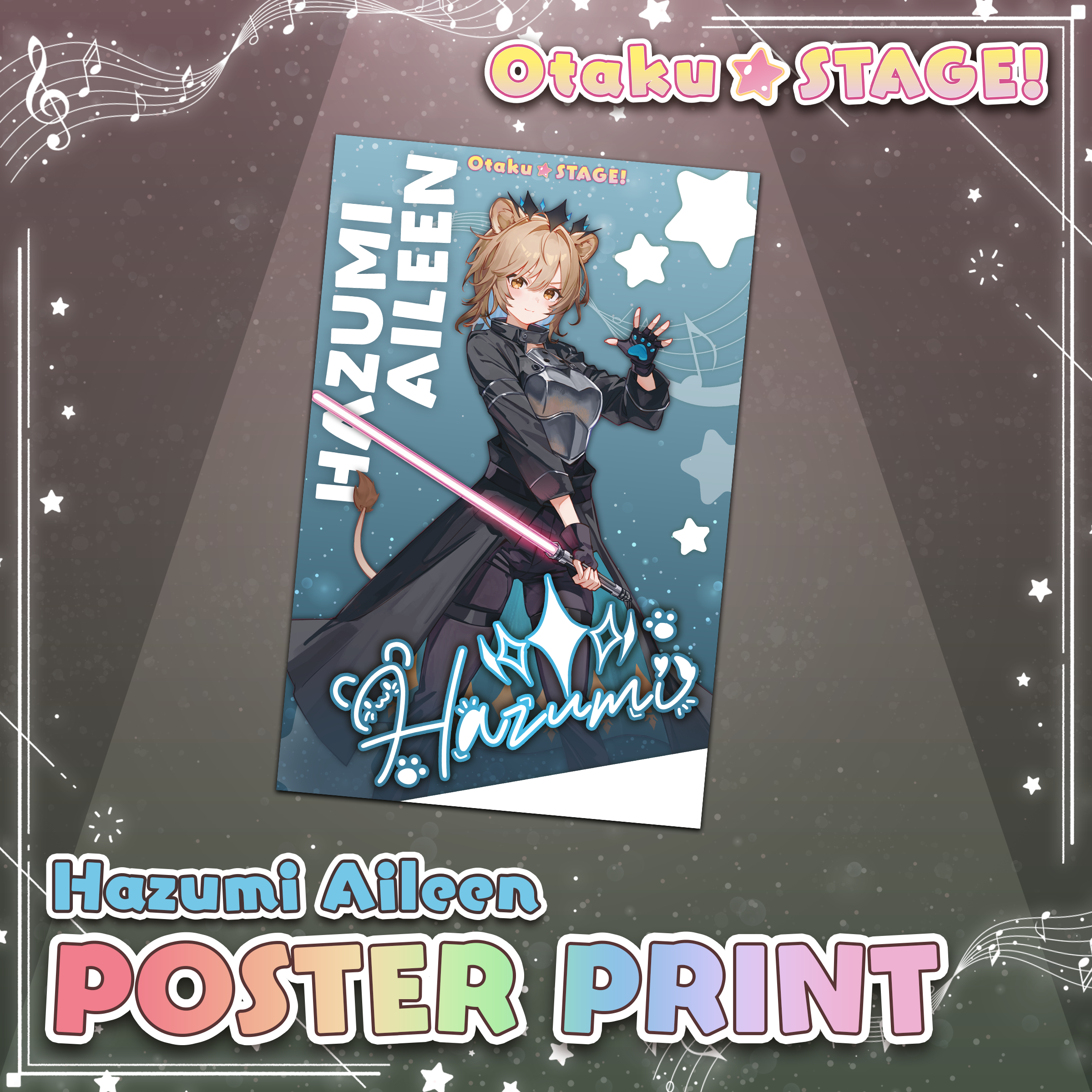Hazumi Aileen Otaku Stage Poster Kawa Entertainment
