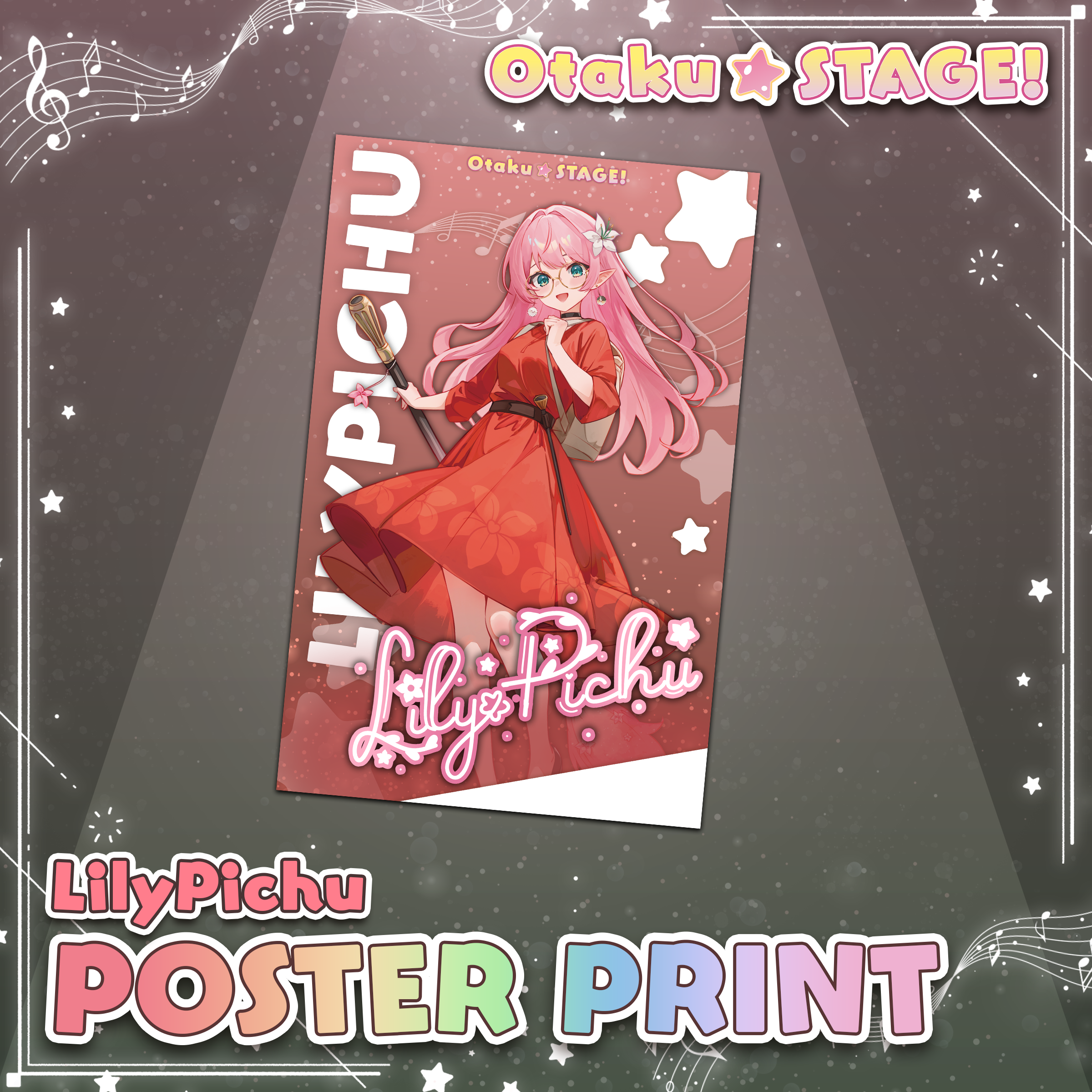 LilyPichu : Otaku Stage Poster – Kawa Entertainment