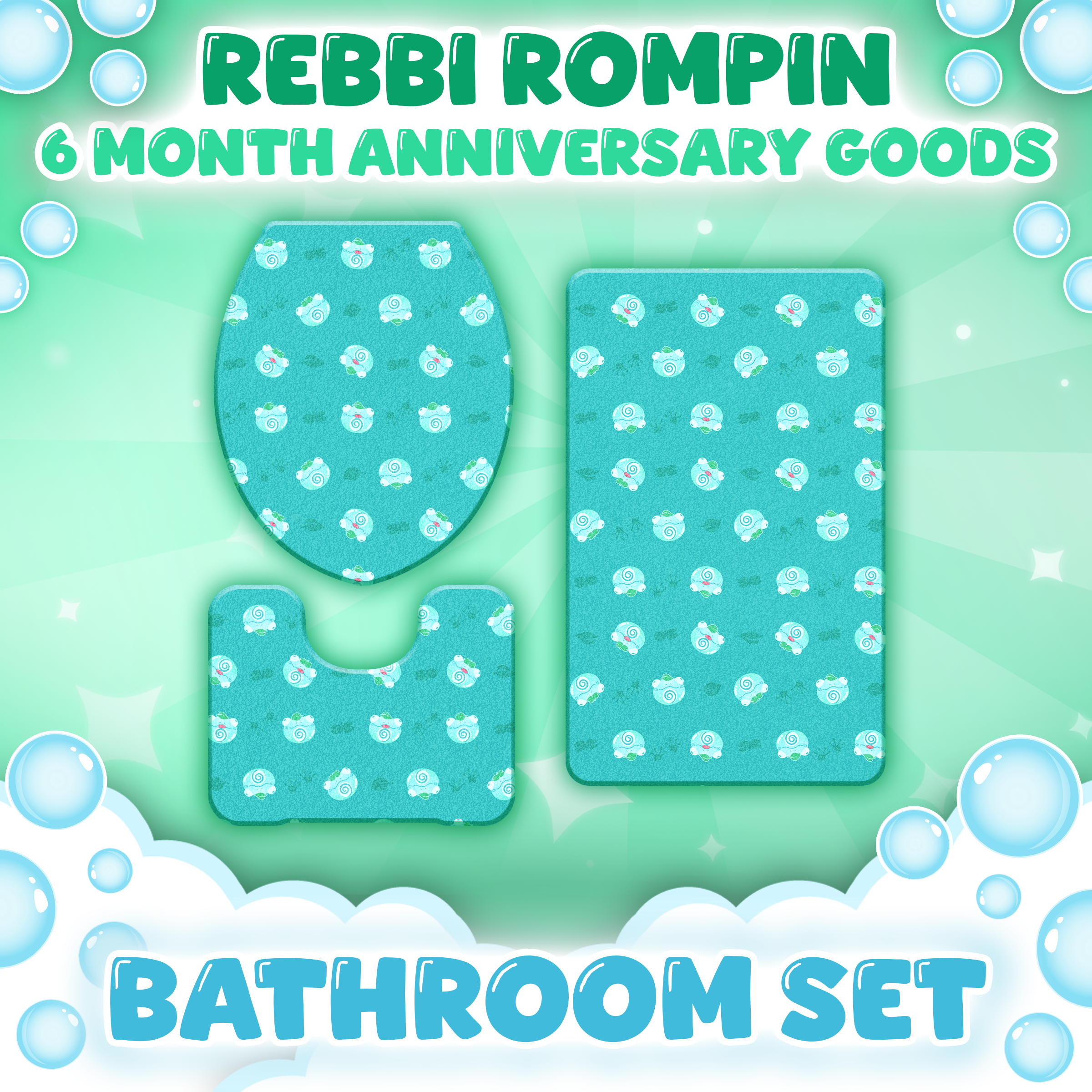 Rebbi Rompin : Bathroom Set – Kawa Entertainment