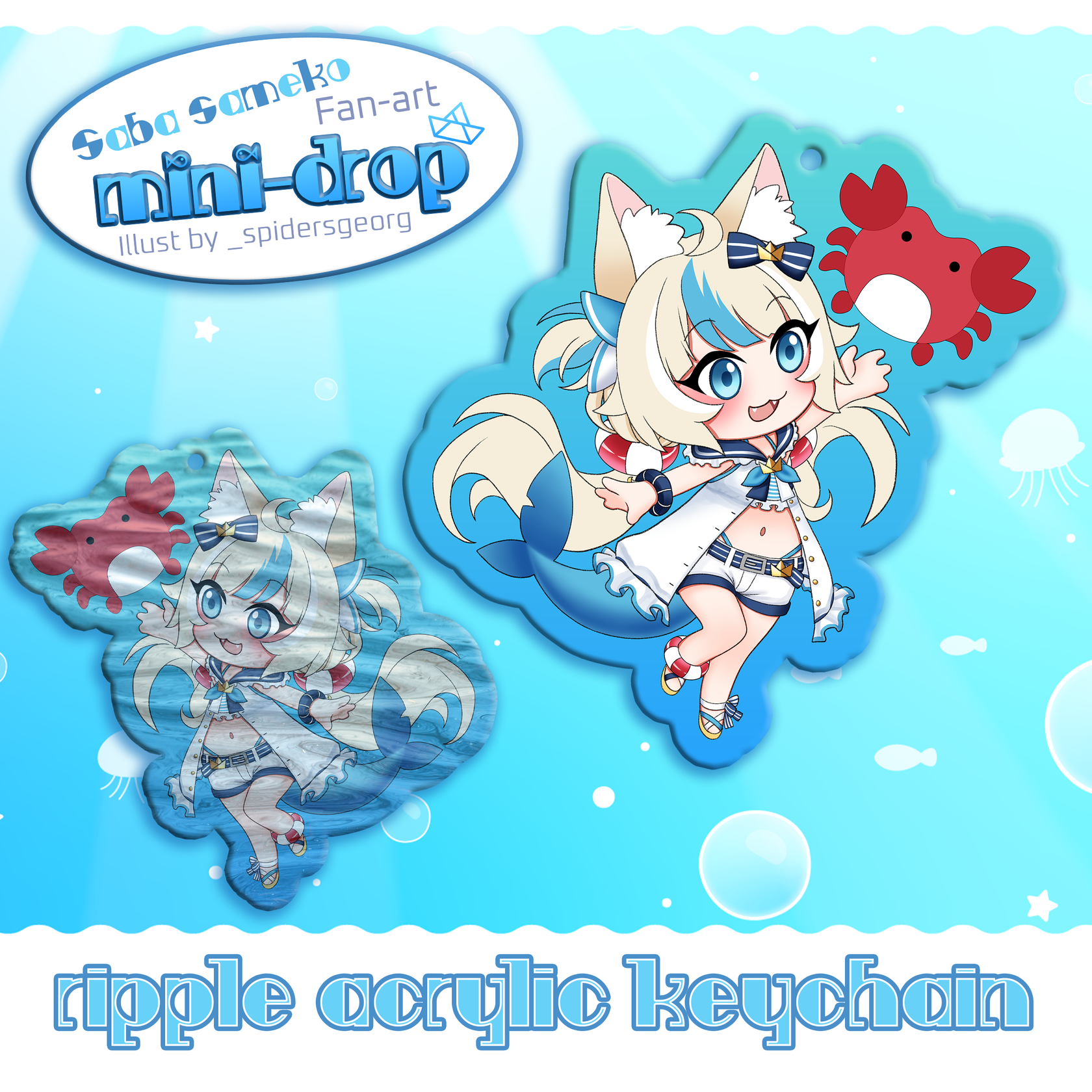 Saba Sameko : Mini-drop (FANART) – Kawa Entertainment