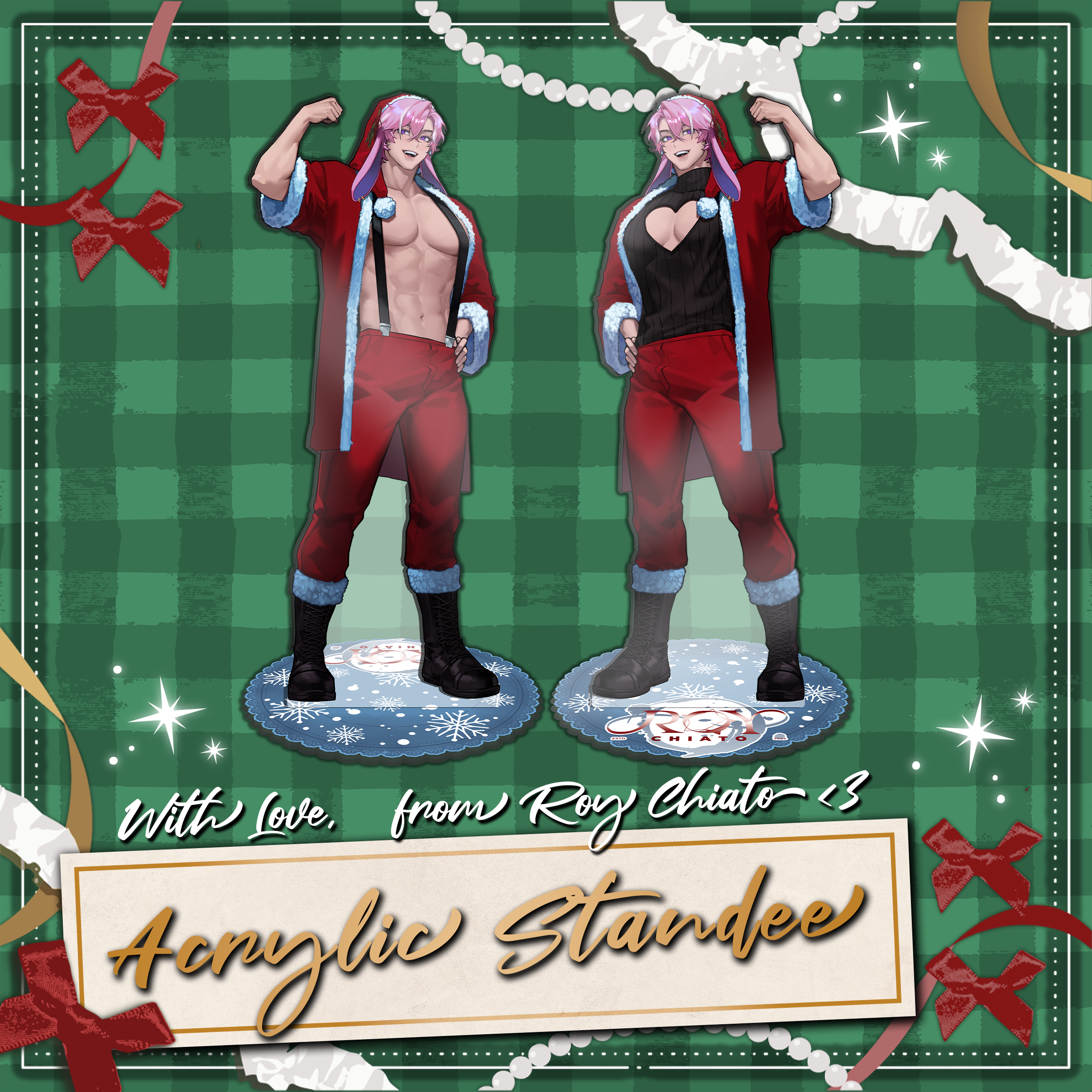 Roy Chiato : Christmas Standee – Kawa Entertainment