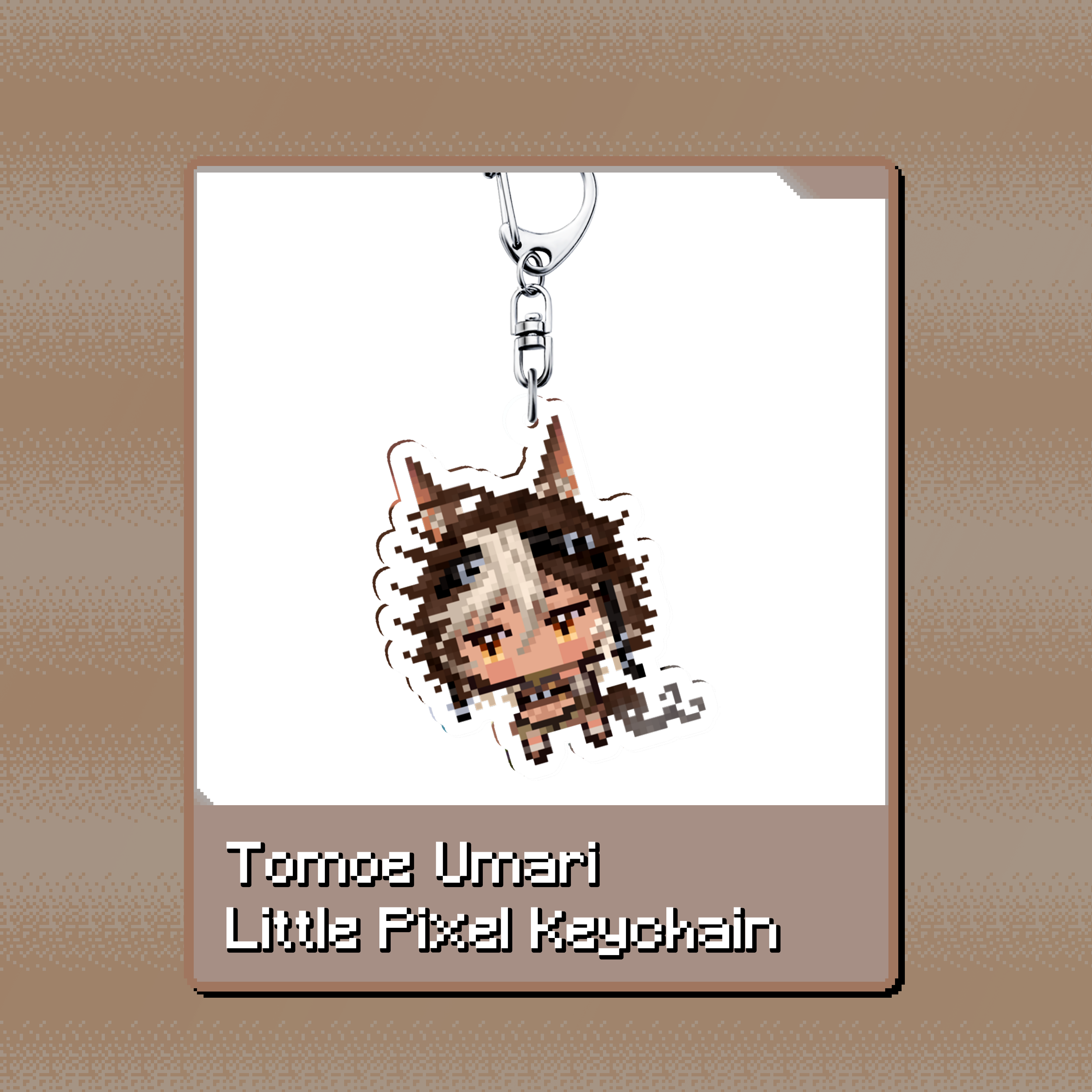 Tomoe Umari : Little Pixel Keychain – Kawa Entertainment