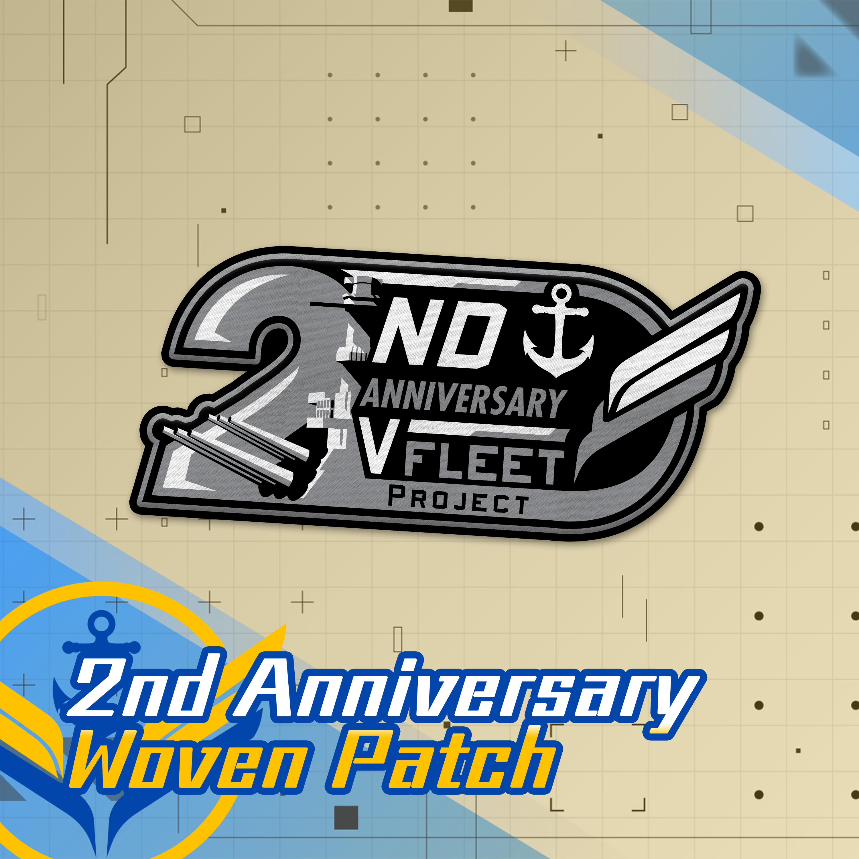 VFleet Project : 2nd Anniversary Limited Patch – Kawa Entertainment