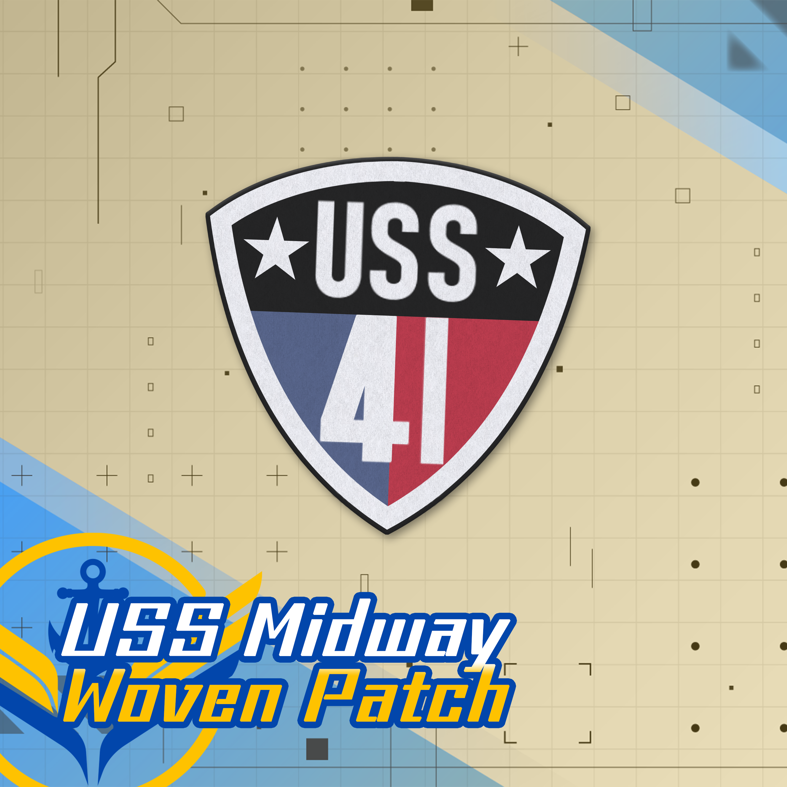 VFleet Project : USS Midway CV-41 Patch – Kawa Entertainment