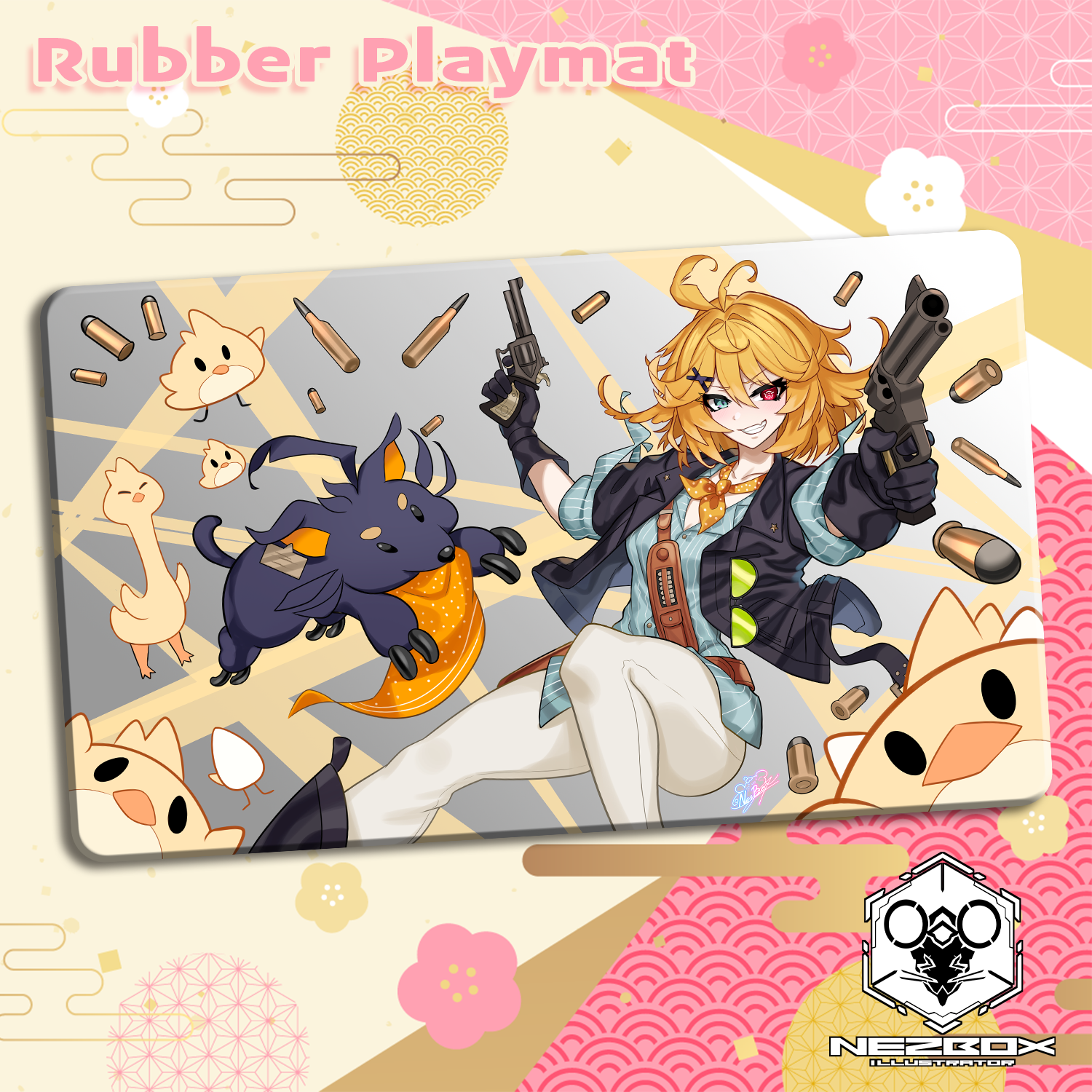 Dokibird : Stitched Playmat – Kawa Entertainment