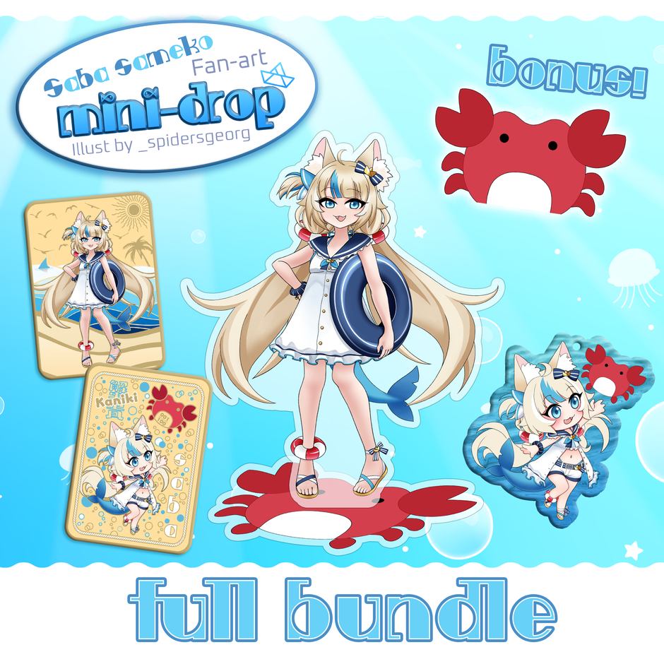 Saba Sameko : Mini-drop (FANART) – Kawa Entertainment