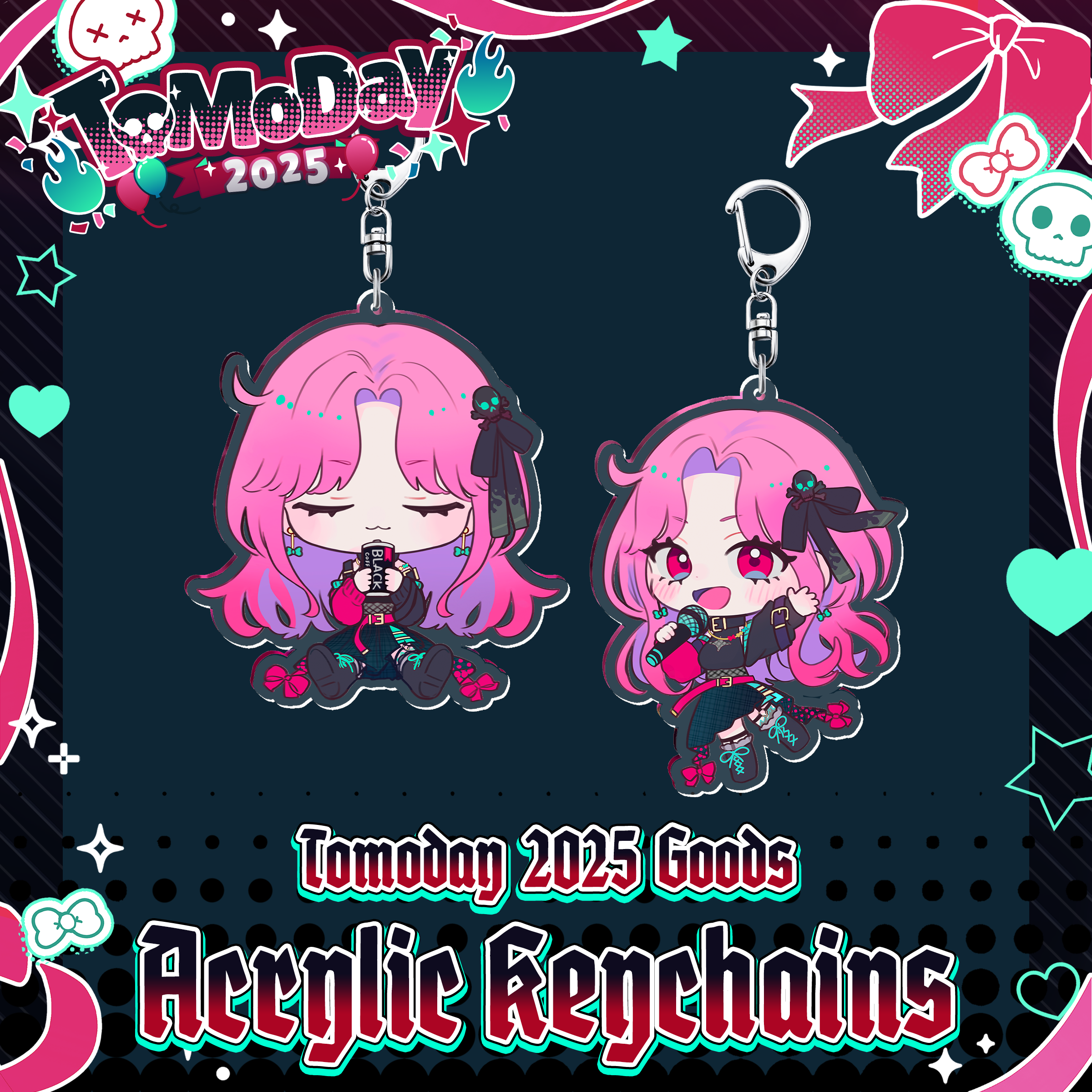 Tomoe Carmine : Acrylic Keychains – Kawa Entertainment